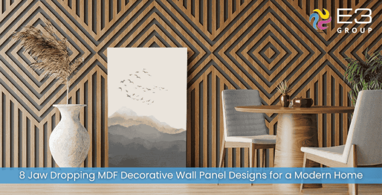 8 Jaw-Dropping MDF Decorative Wall Panel Designs for a Modern Home | E3 ...